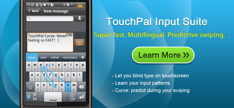 Introducing Touchpal keypad for Android. - Coolsmartphone