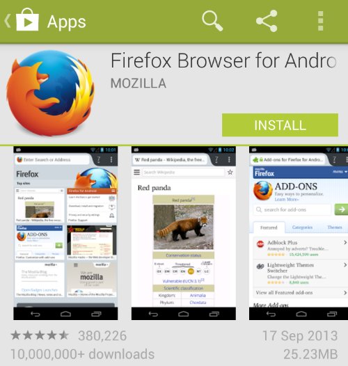 Firefox Browser for Android gets updated - Coolsmartphone
