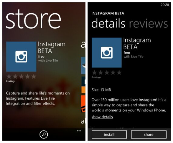 Instagram for Windows Phone is finally available - Coolsmartphone