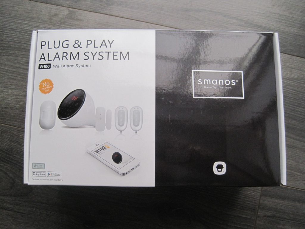 Smanos W100 WiFi wireless intruder alarm - Review - Coolsmartphone