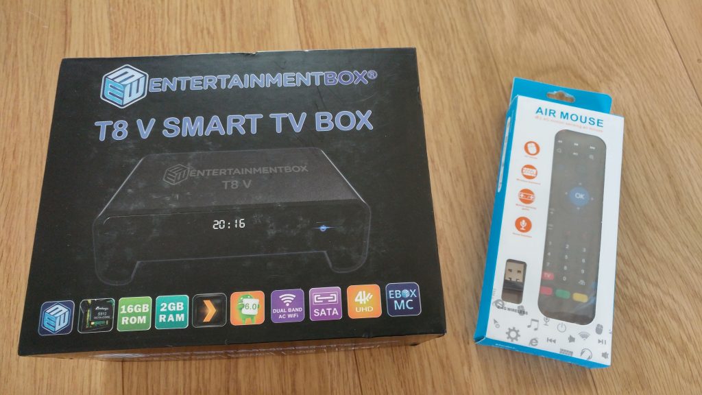 First look - The EBox T8 V Streaming TV Box - Version 5 - Coolsmartphone