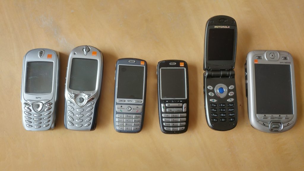 Smartphones. The old days. - Coolsmartphone