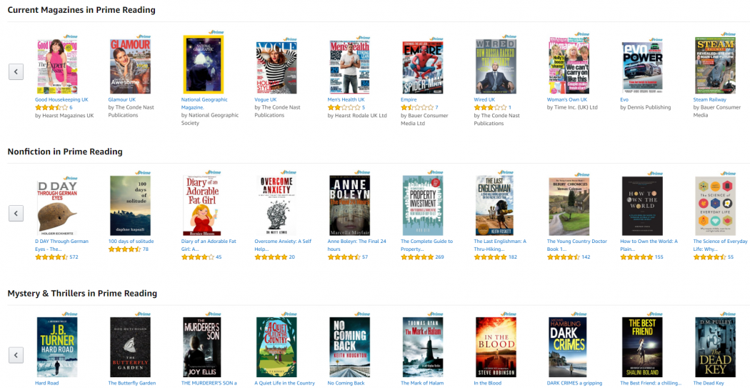 Amazon Prime Reading launched - Coolsmartphone