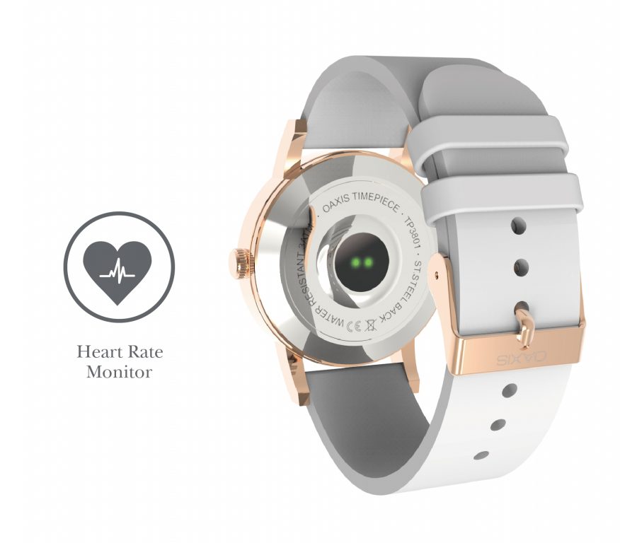 Oaxis brings Timepiece, a minimalist analogue watch with heart rate ...