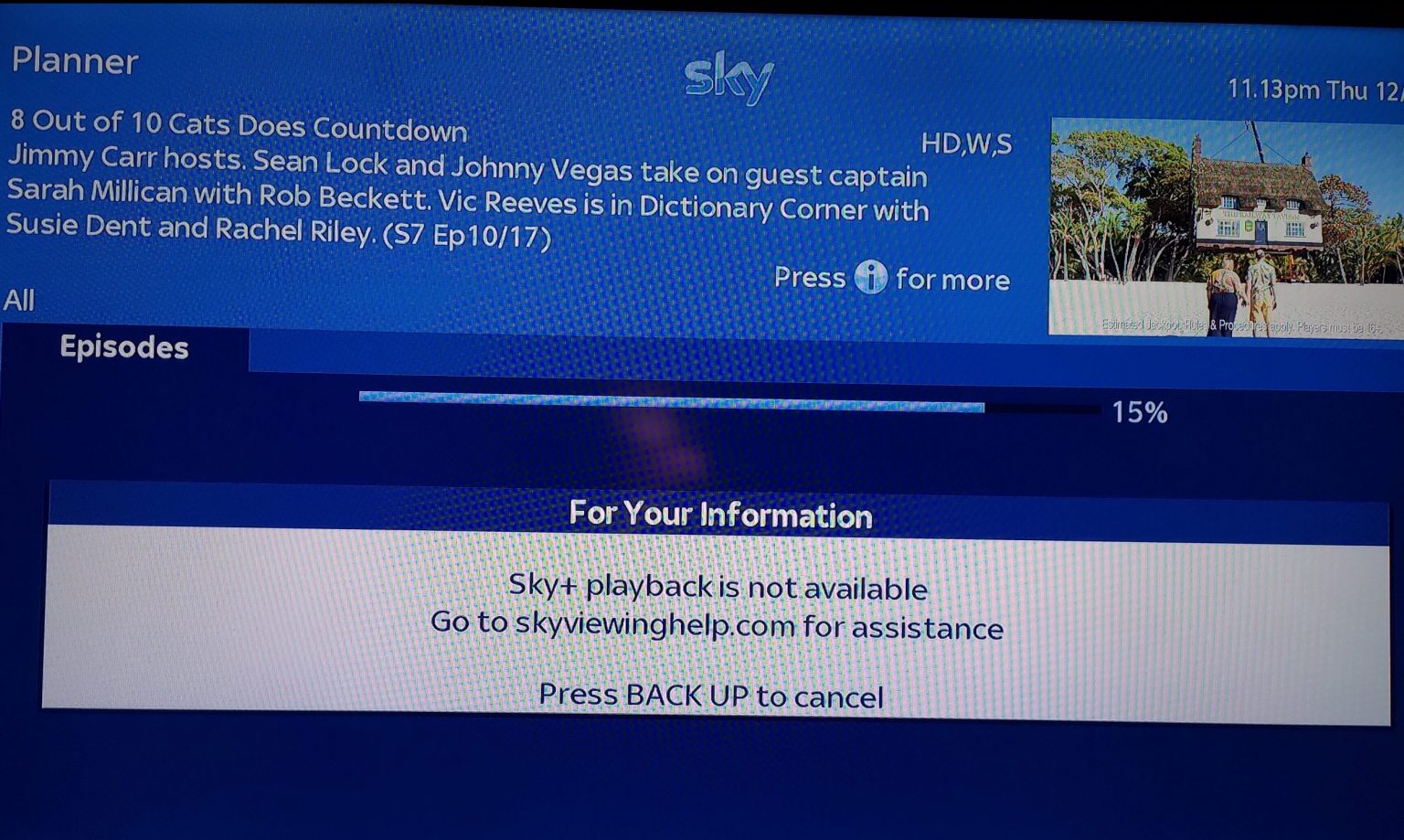 Ditching Sky. What you're left with after the subscription ends ...