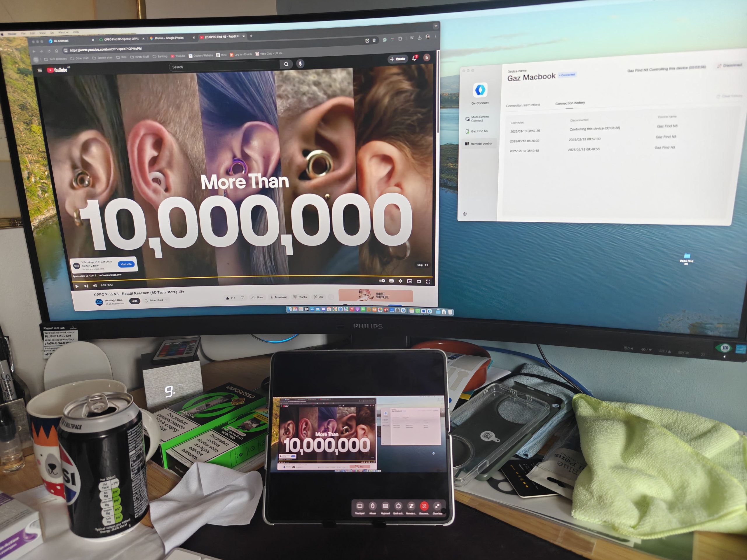 Remote to Mac On Oppo Find N5 - Coolsmartphone