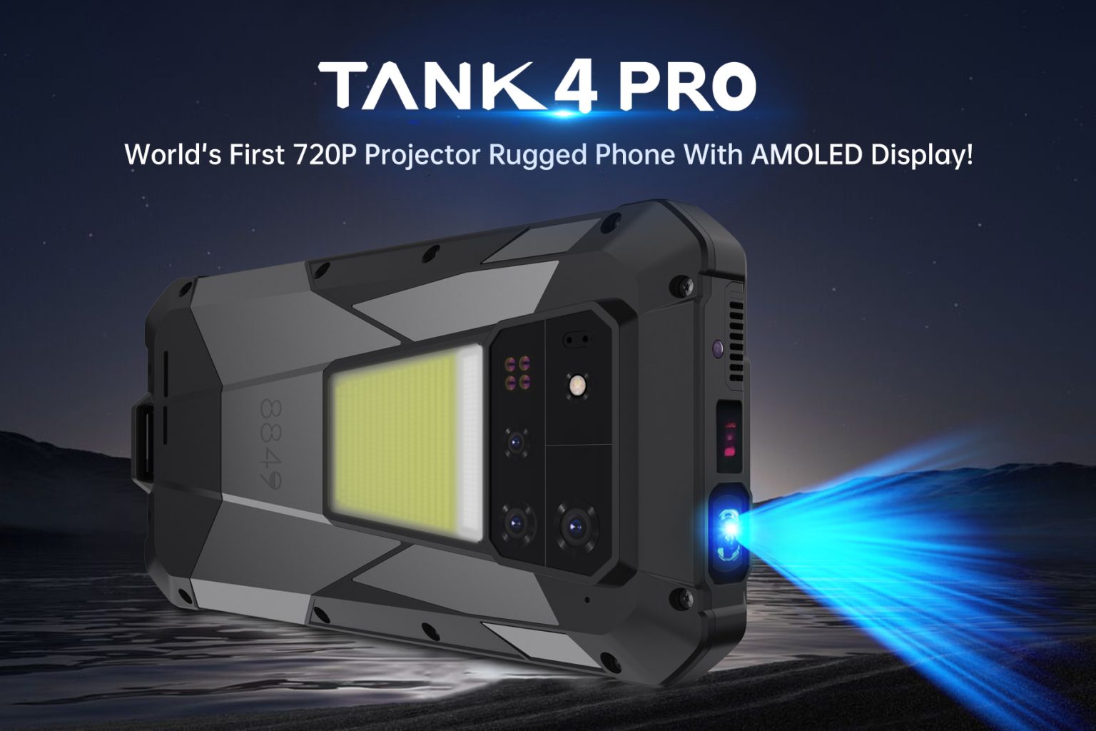 8849 Unveils TANK 4 PRO — The First Rugged Smartphone with HD Projector ...